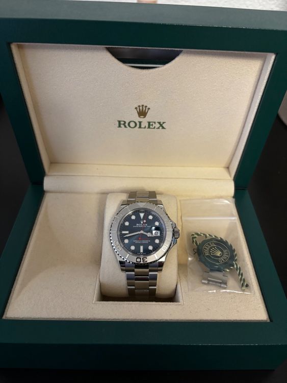 Rolex Yachtmaster, blaus Zifferblatt / Jahrgang 2022 (Neu (gemäss Beschreibung)) in Gutenswil ...
