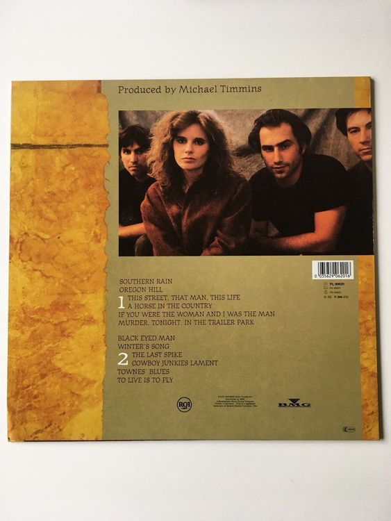 Cowboy Junkies – Black Eyed Man LP | Kaufen auf Ricardo