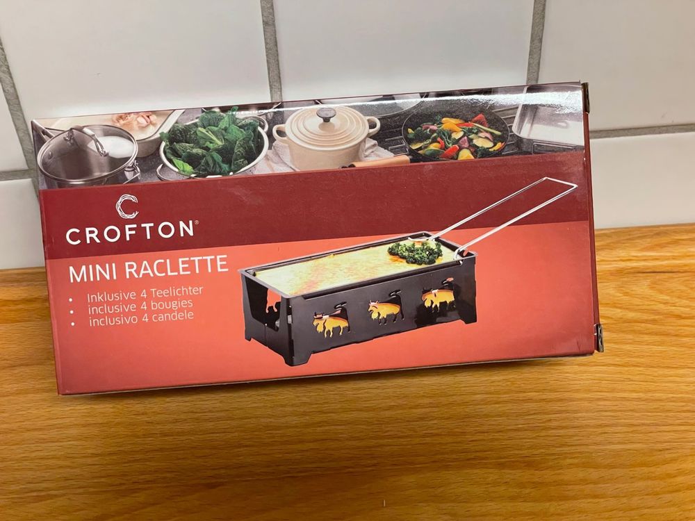 Mini-Raclette-Ofen mit Kerze (Neu und originalverpackt) in Riedt b ...