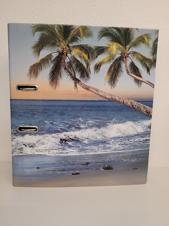 Palmen-Ordner für Ferienfeeling (Neu (gemäss Beschreibung)) in Bennau für CHF 2 – mit Lieferung ...