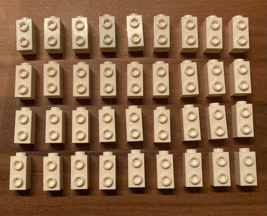 Lego Brick, Modified 1 x1 x 1 2/3 with Studs on Side 36stk. (Neu ...