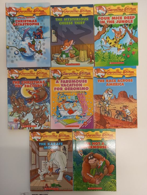 Geronimo Stilton 8 Bücher (Gebraucht) in Niederrohrdorf für CHF 59 – mit Lieferung auf Ricardo ...