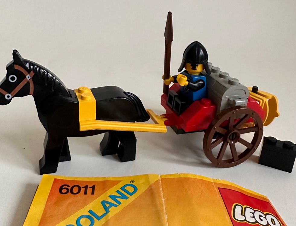 Vintage LEGO Castle 6011 "Black Knight's Treasure", ab 1.- (Gebraucht ...