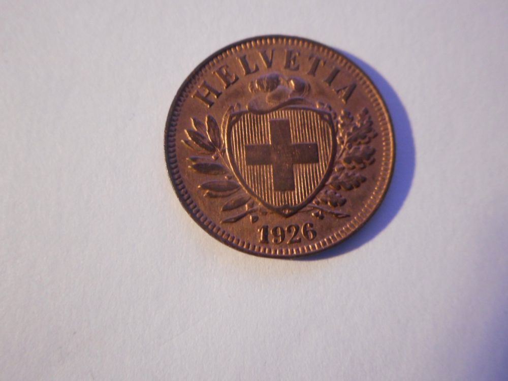 2 Rp. 1926 unz (Neu (gemäss Beschreibung)) in Kriegstetten für CHF 14.5 – mit Lieferung auf ...