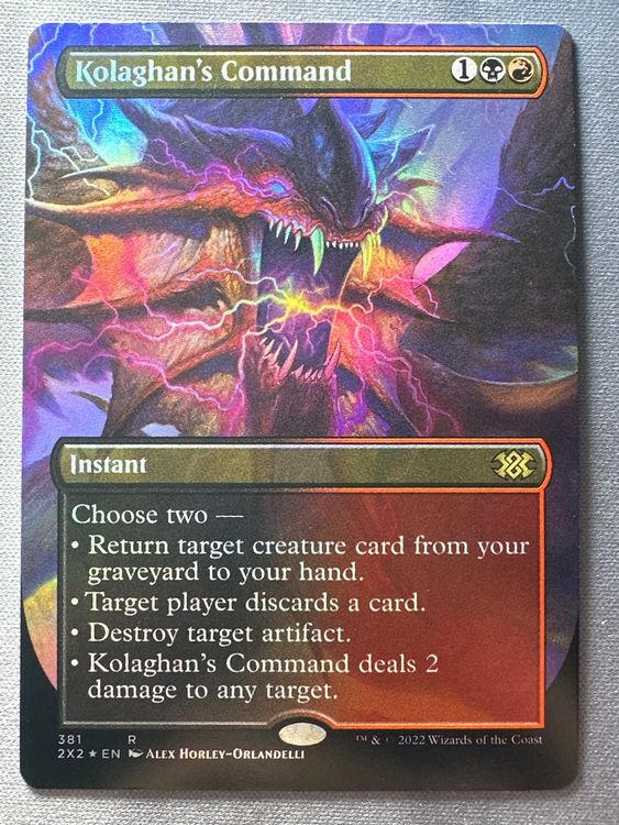 Kolaghan’s Command FOIL 381 Double Masters 2022 | Kaufen auf Ricardo