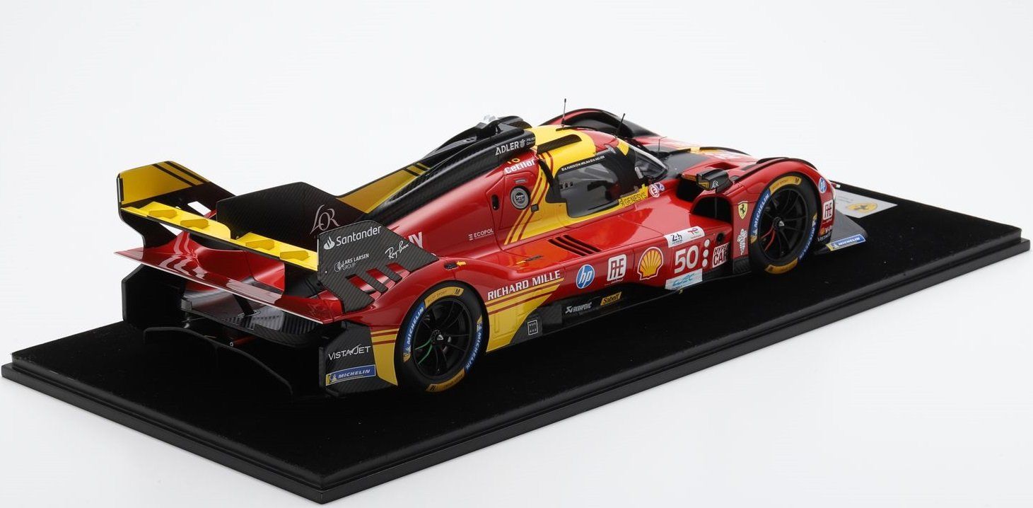 Ferrari 499P #50 Fuoco-Nielsen "Winner Le Mans" 2024 (1:12) (Neu und ...