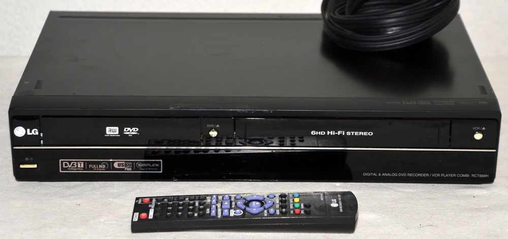 Combo DVD / VHS LG RCT689H HDMI/ USB (Gebraucht) in Collonges für CHF 260 – mit Lieferung auf ...