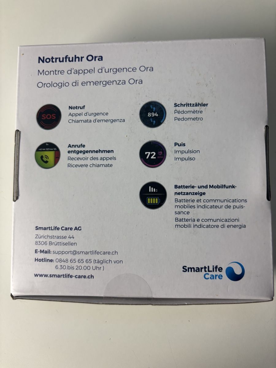 Notruf Uhr Ora, Model G6, neuwertig! Top Zustand. (Neu und ...