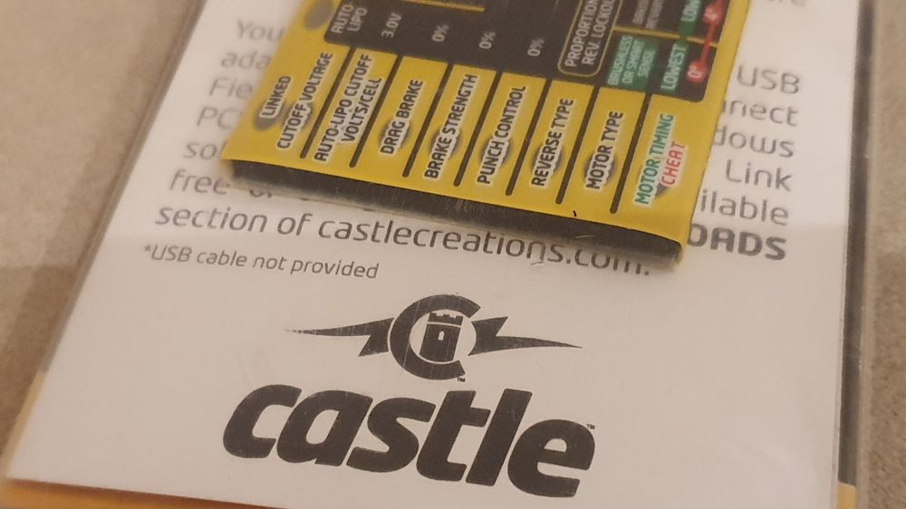 Castle Creations ESC Programmier Karte ab CHF 1.00!!! | Kaufen auf Ricardo