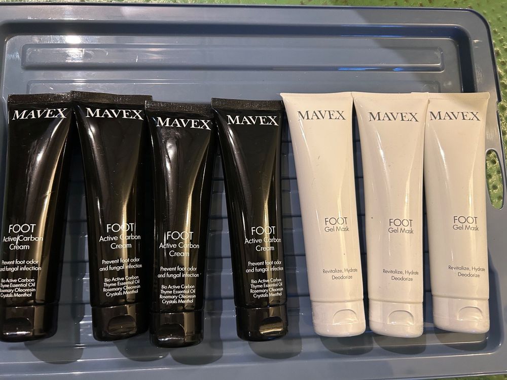Mavex Carbon Fusscreme&Gel Masken | Kaufen auf Ricardo