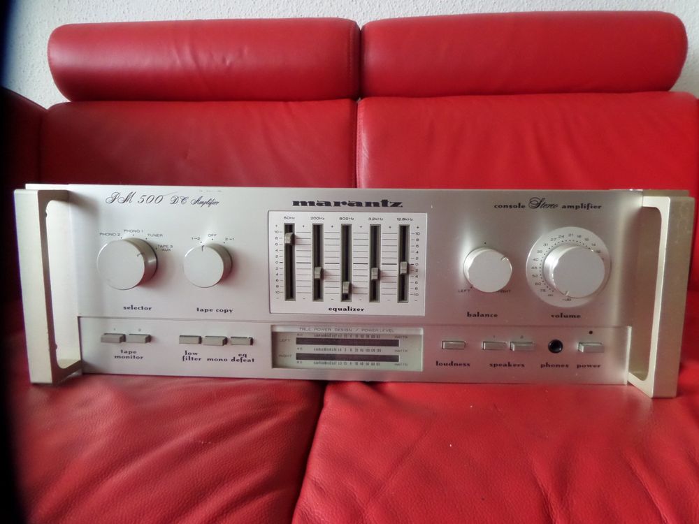 Marantz PM-500 DC Verstärker Sehr guter Zustand (Gebraucht) in ...