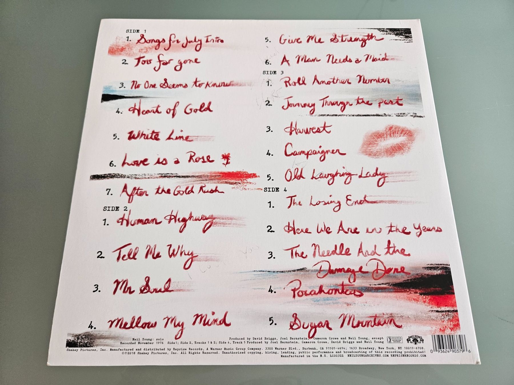 Neil Young Songs For Judy Live 2x LP Vinyl NM Folk Acoustic (Gebraucht ...