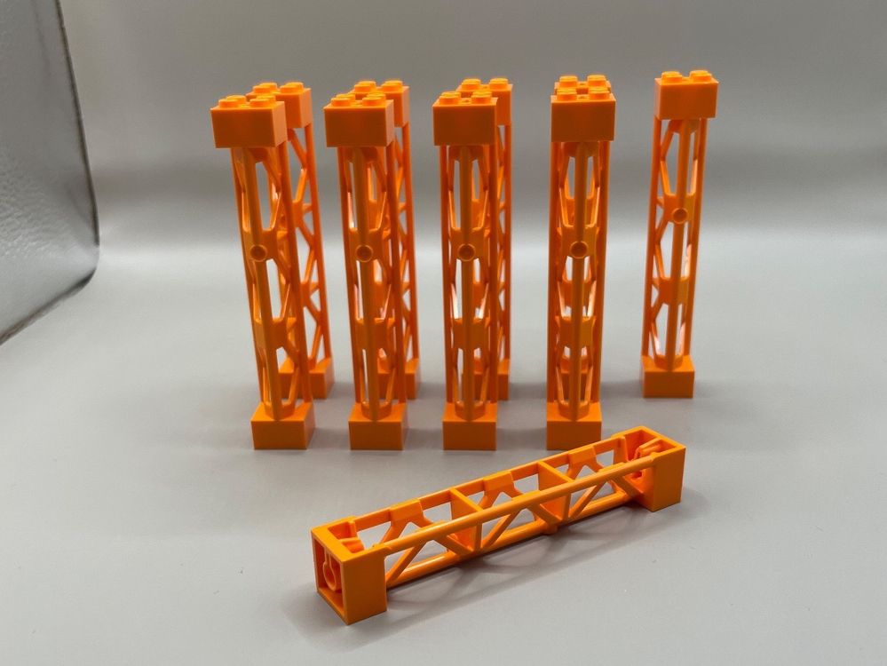 10x Lego Stütze (support) 2 x 2 x 10 NEU (Neu (gemäss Beschreibung)) in ...