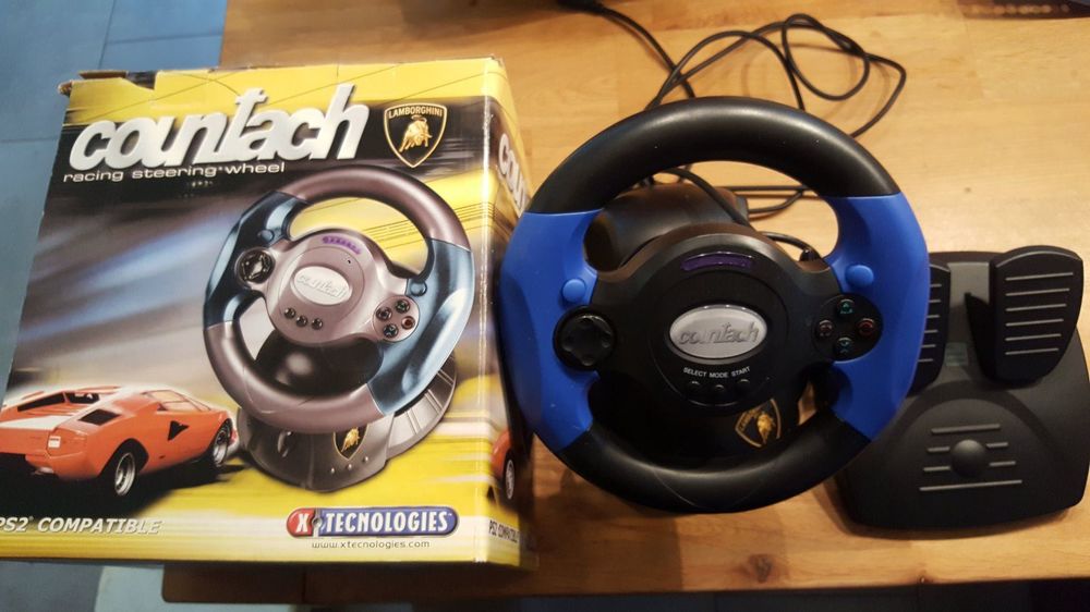 PS2 Lenkrad countach - rc steering wheel | Kaufen auf Ricardo