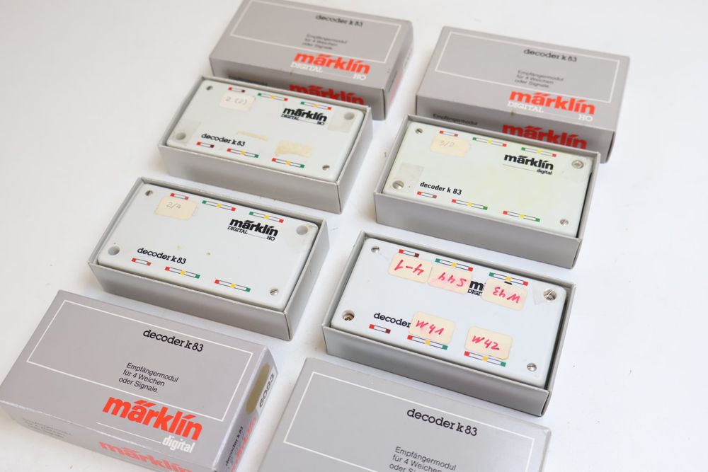 Märklin 4 x Decoder K83 Digital - 60830 - Neupreis: 400.- | Kaufen auf ...