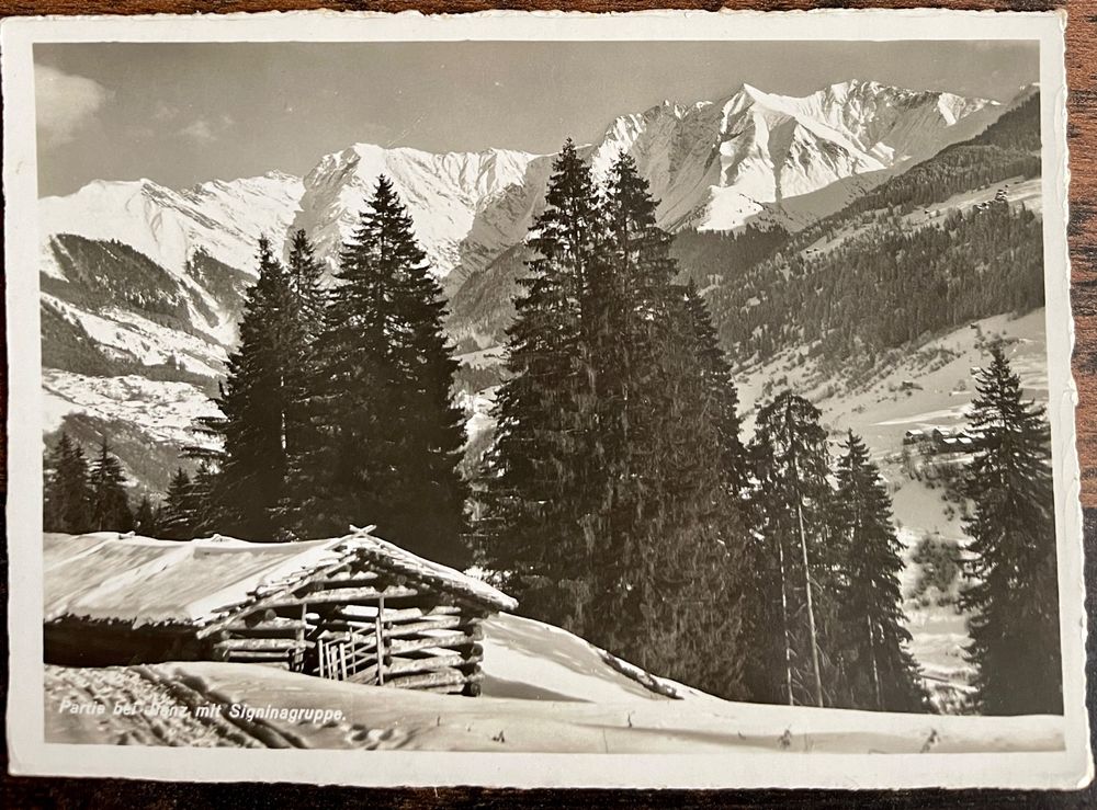 ILANZ - PARTIE BEI ILANZ MIT SIGNINAGRUPPE 1949 (Gebraucht) in Lutry ...