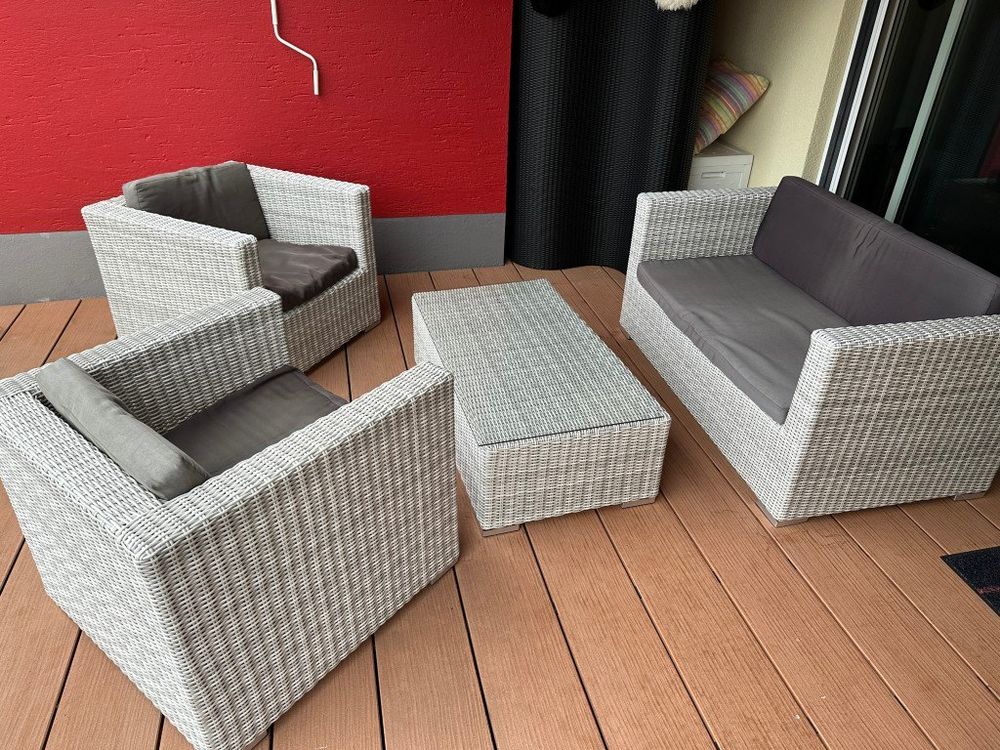 Verwunderlich Ebay Gartenmãƒâbel Rattan Gebraucht Bild