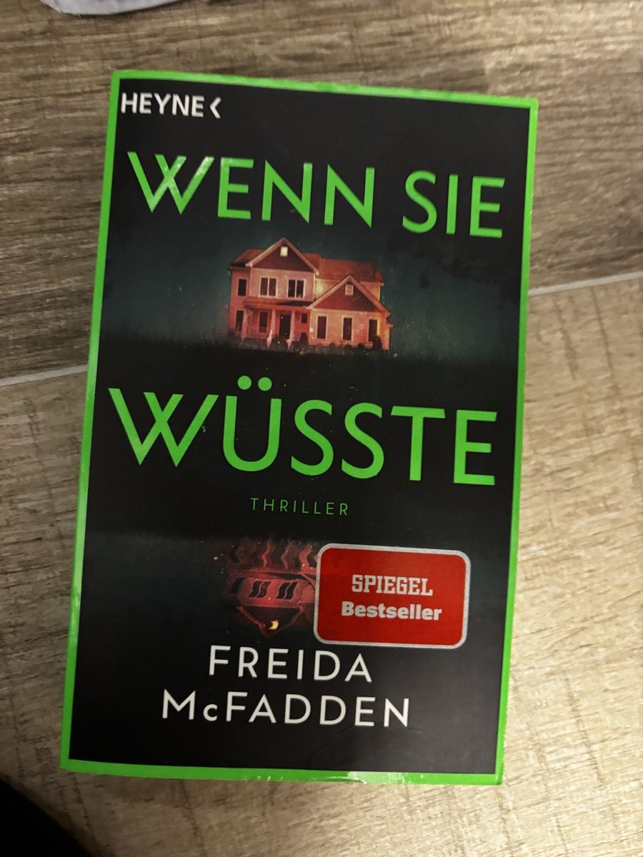 Freida McFadden - Wenn sie wüsste -Thriller, neuwertig! (Gebraucht) in ...