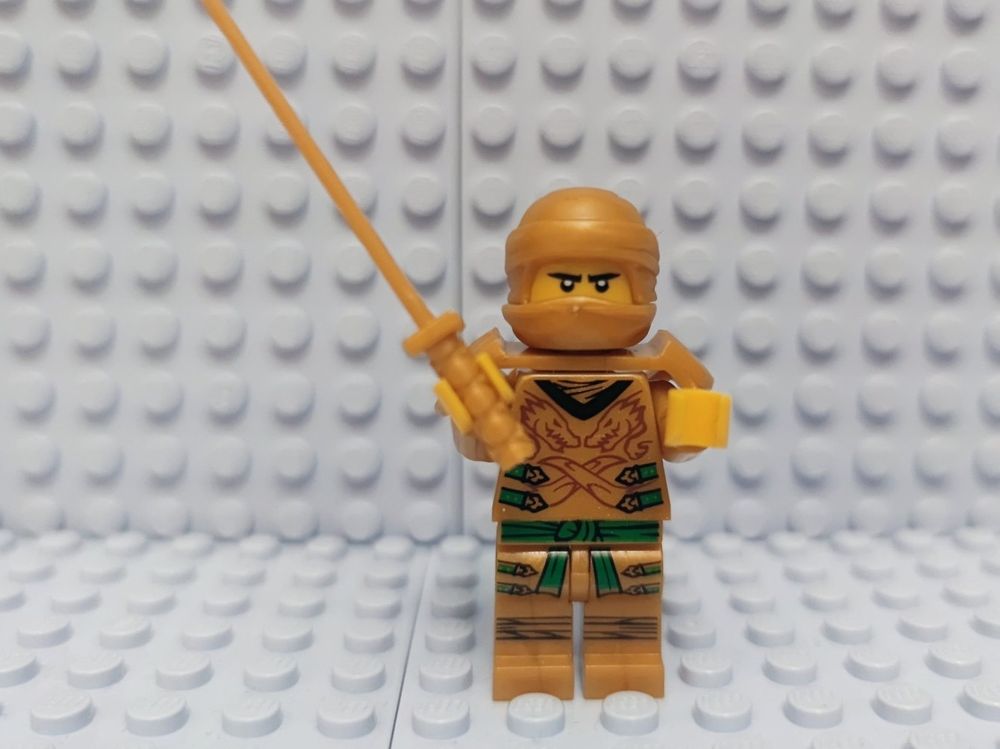 Golden Ninjago - MINIFIGURE For Lego (Neu (gemäss Beschreibung)) in ...