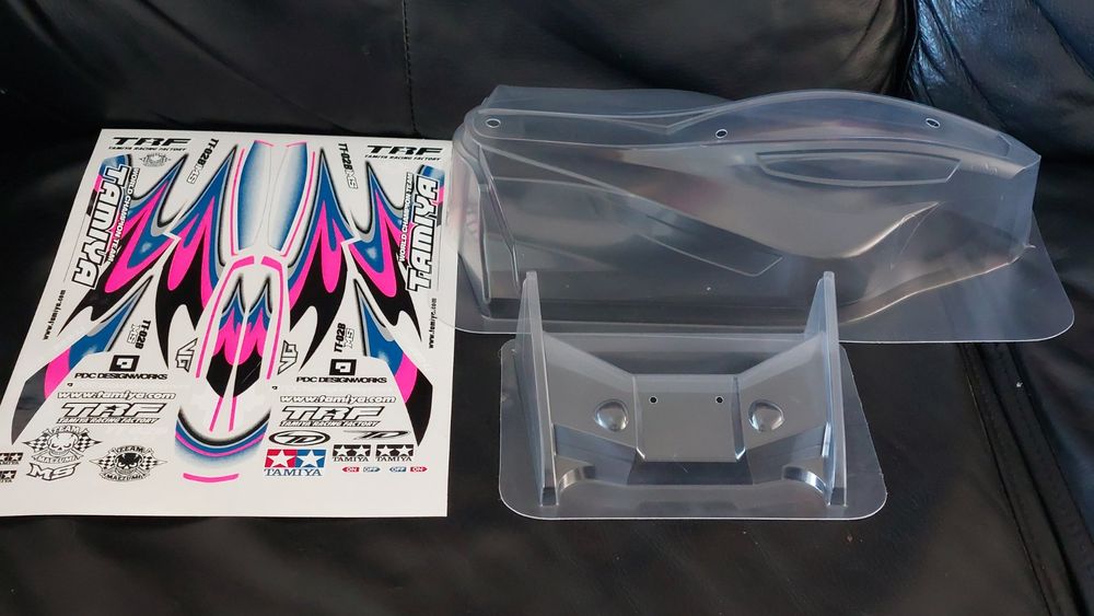 TAMIYA Dual Ridge Body + TT02B MS Stickers (MCI) (Neu (gemäss ...