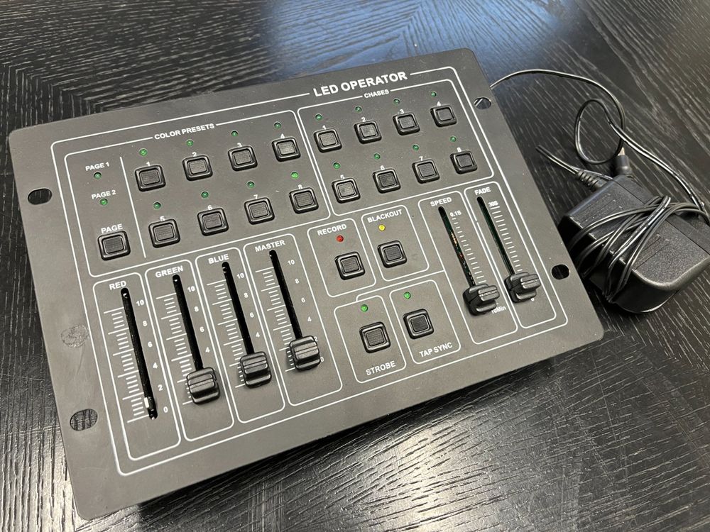 LED Operator Lichtpult Lichsteuerung für RGB-LEDs DMX (Gebraucht) in Schmitten FR für CHF 3 ...
