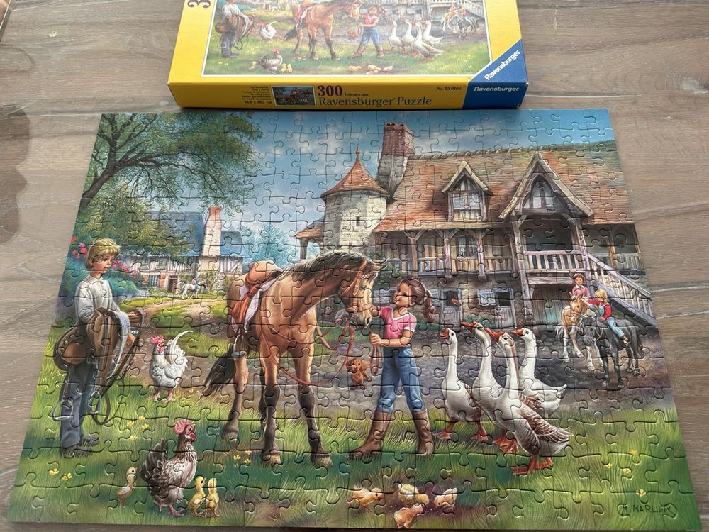 Ravensburger Puzzle, 300 Teile, Bauernhof (Gebraucht) in Safenwil für ...