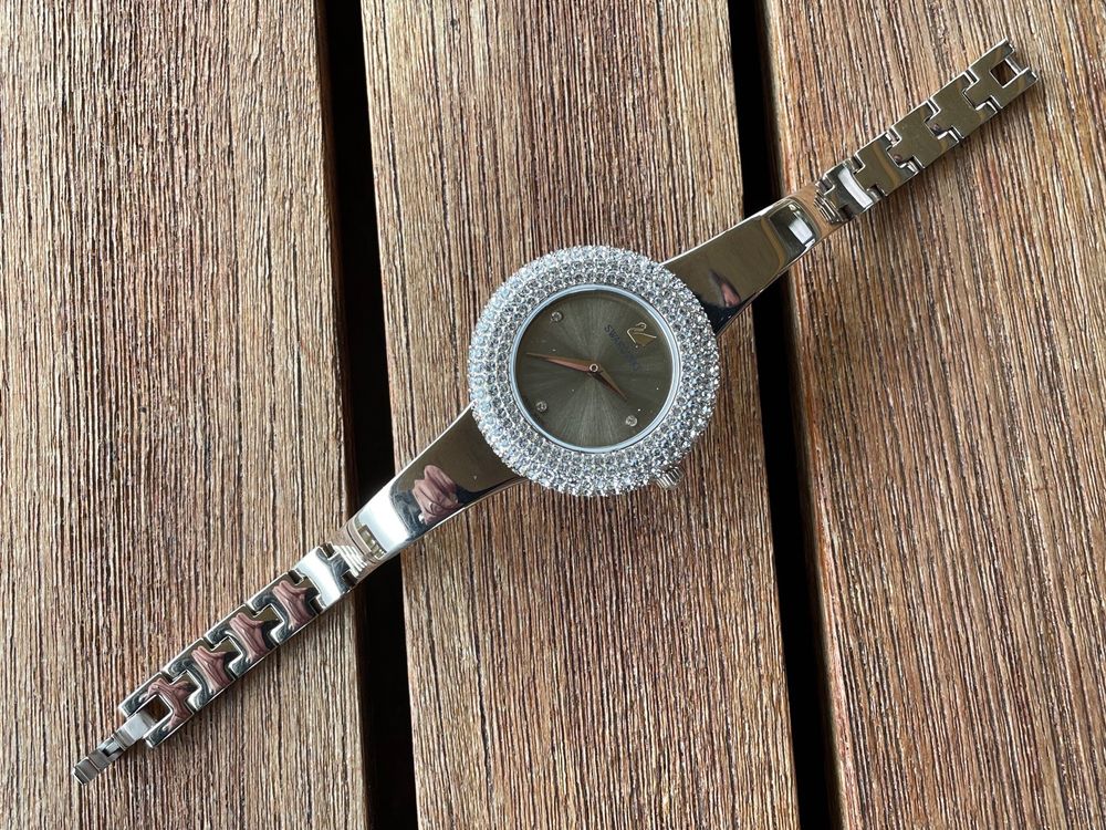 SWAROVSKI Uhr, "Crystal Rose", Light-Gold, SWISS, #5484045 | Kaufen auf ...