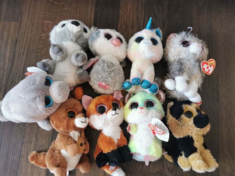 PLÜSCHTIERE BEANIE TY Sammlung, GLUBSCHI | Kaufen auf Ricardo