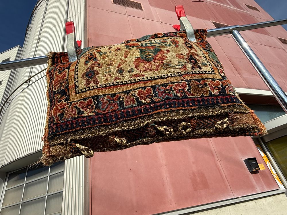 Afshar antikes Kissen Ende 19Jh 50x36cm Sammlerstück (Gebraucht) in ...