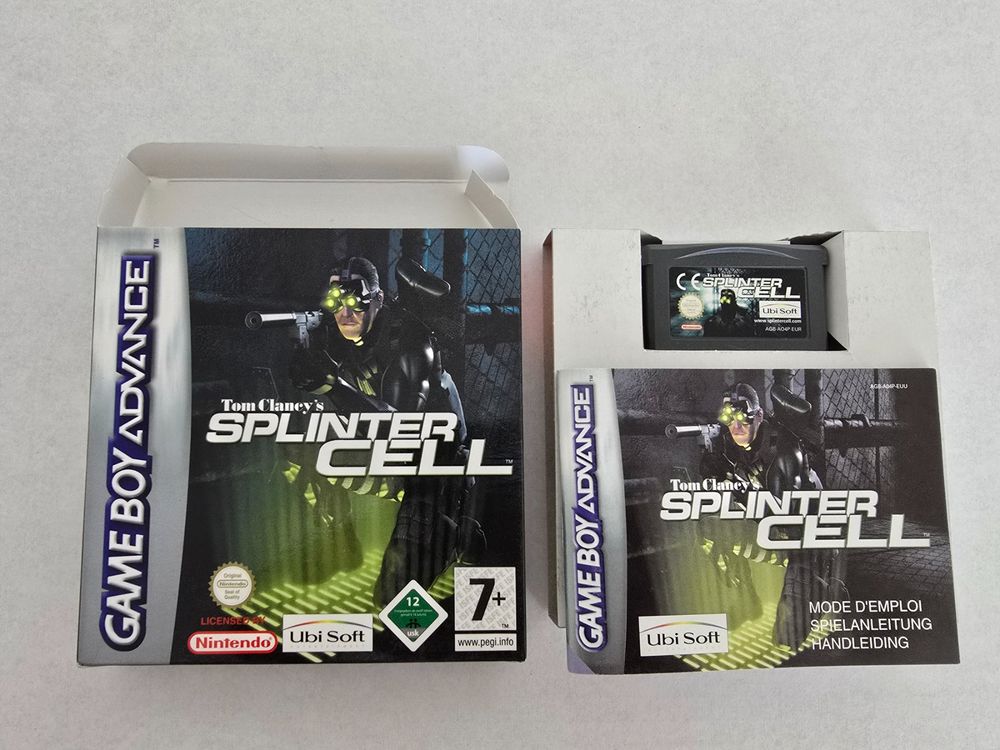 Tom Clancy's Splinter Cell (Gameboy Advance) in OVP (Gebraucht) in ...