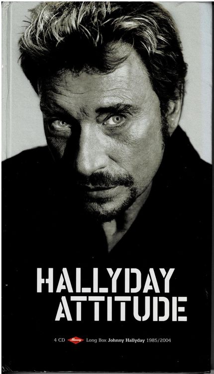 Johnny Hallyday - Coffret Long Box 4 CD - Hallyday Attitude (Gebraucht ...