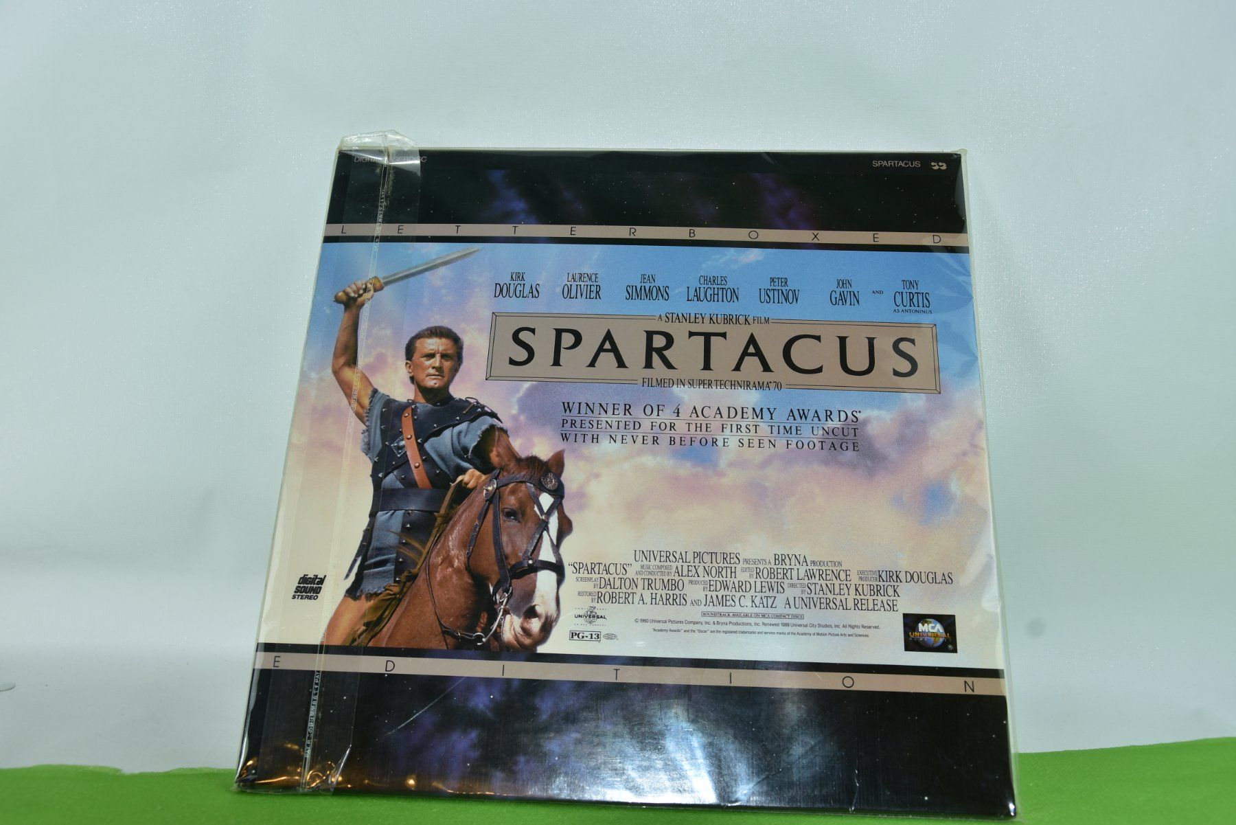 📀 SAMMLER LASERDISC NEU + UNGEÖFFNET -SPARTACUS- LETTER-BOX (Neu und ...
