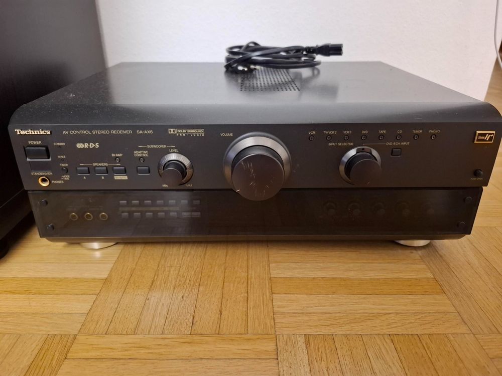 Technics SA-AX6 mit Subwoofer+Boxen alles von Technics (Gebraucht) in ...