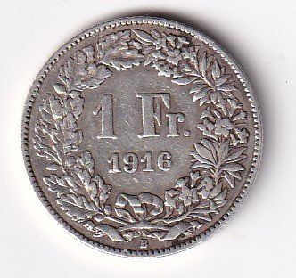 Schweiz 1 Franken 1916 rar | Kaufen auf Ricardo