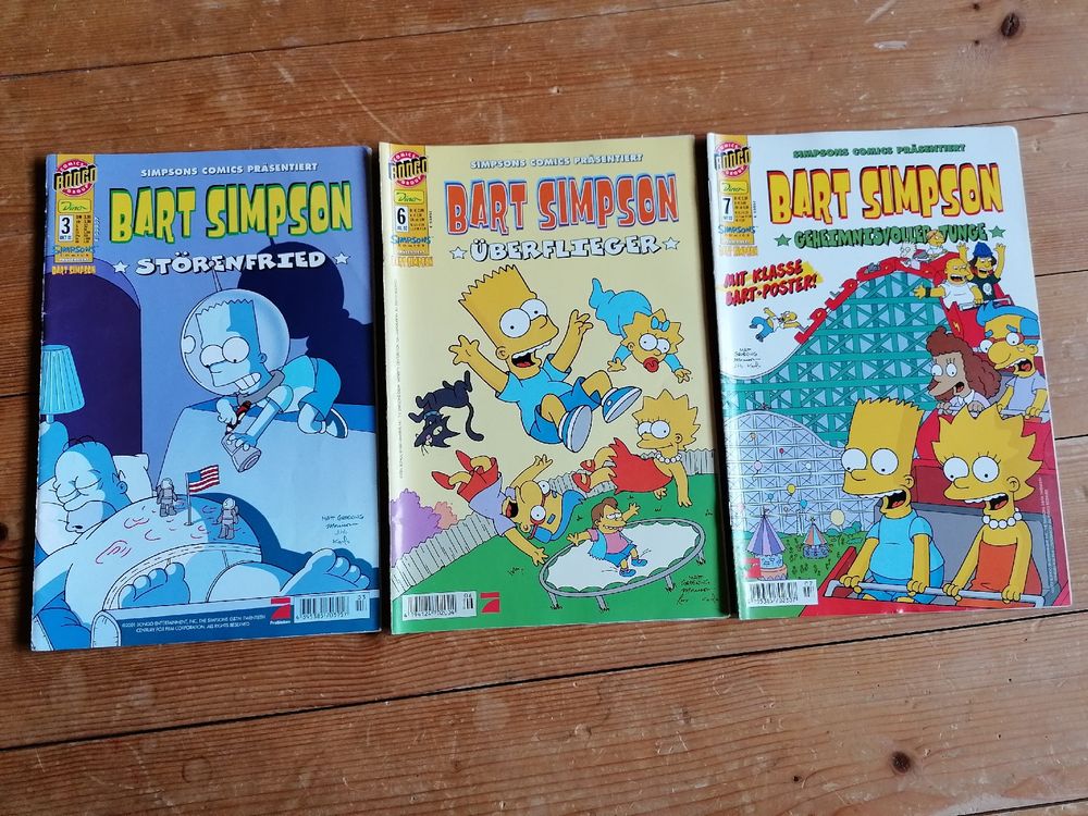Bart Simpson Comics Bongo deutsch | Kaufen auf Ricardo
