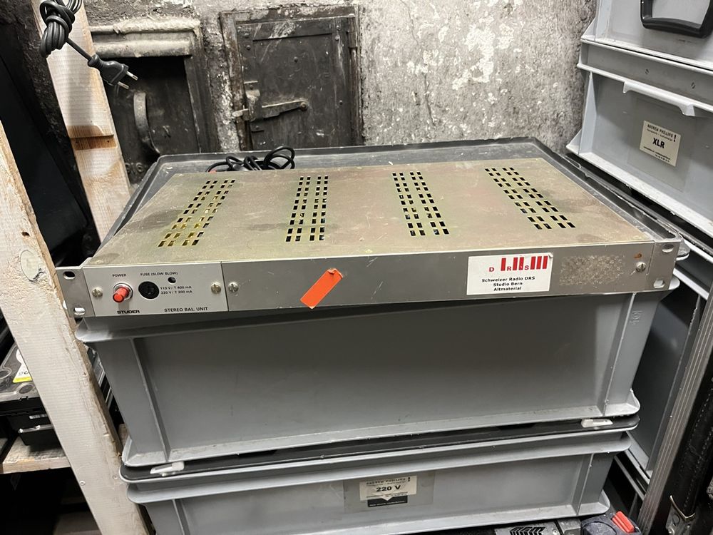 Studer Stereo Balancing Unit (Gebraucht) in Zürich für CHF 295 – nur ...