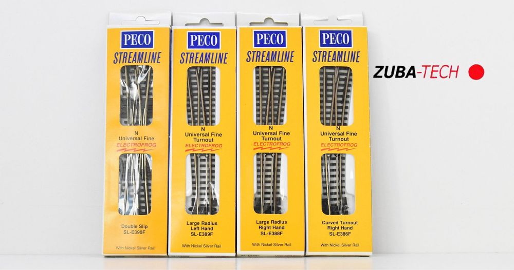 4x diverse Peco Weichen Spur N Code 55 mit OVP | Kaufen auf Ricardo