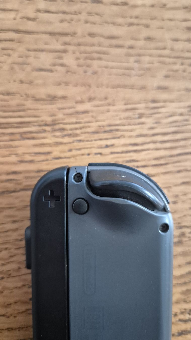 Nintendo Switch Joy-Con Controller grau/schwarz inkl. Grip (Gebraucht ...