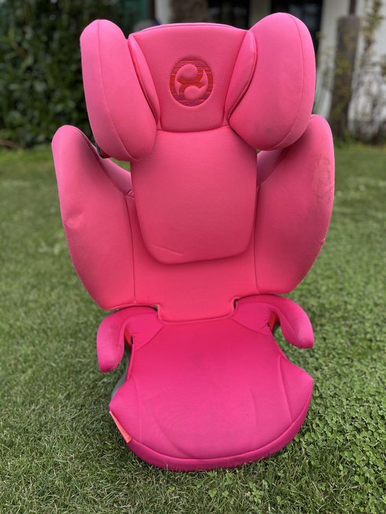 Cybex Solution S-fix – Pink – Kinderautositz 15–36 kg – gebr (Gebraucht ...