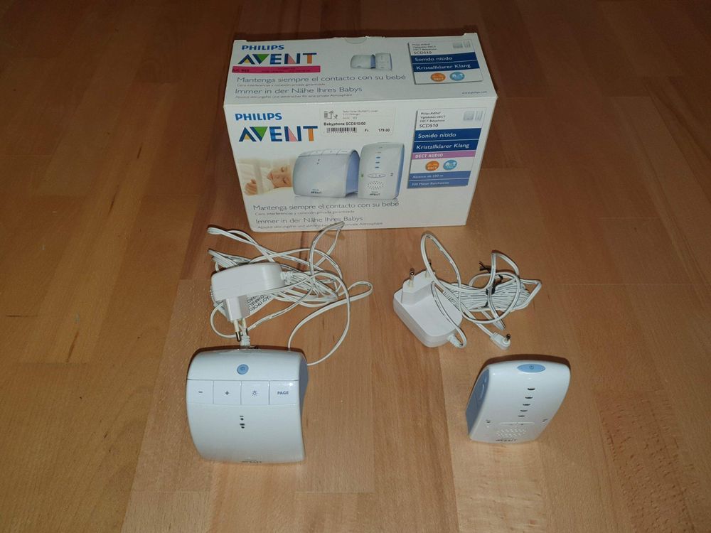 Babyphone Philips Avent SCD510 (Gebraucht) in Schinznach-Dorf für CHF ...