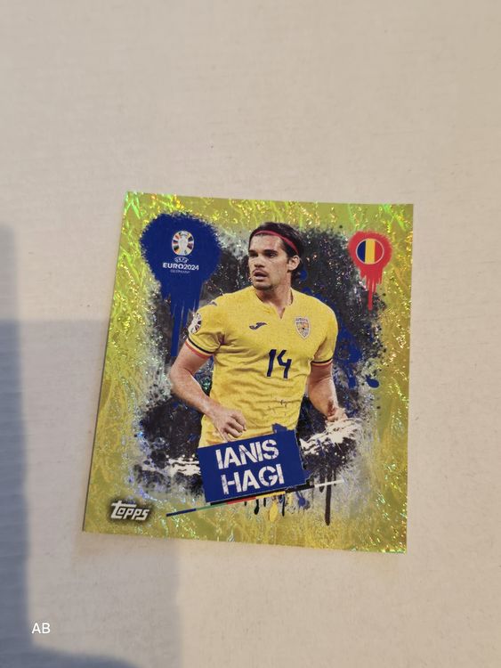 Topps EURO 2024 Sticker - ROM 3 & Ianis Hagi Holo! (Neu (gemäss ...