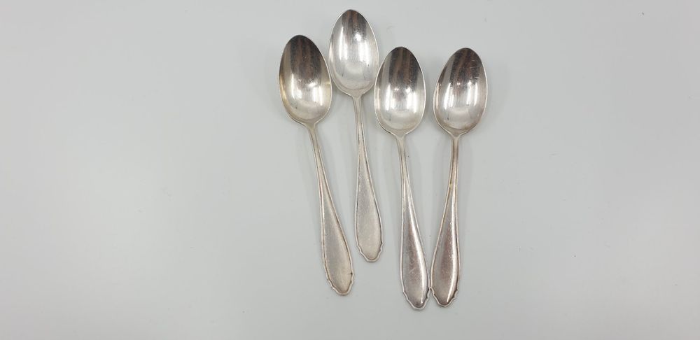 Silberbesteck Jezler La Reine 4 Teelöffel Silber 800 | Kaufen auf Ricardo