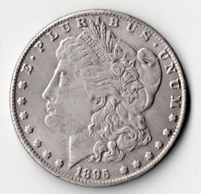 1895_One Dollar_Copy_Replicmünze (Neu (gemäss Beschreibung)) in ...