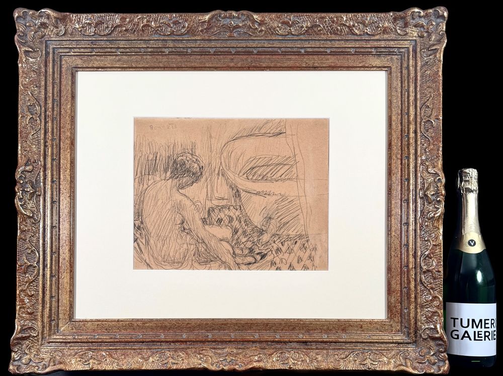 Pierre Bonnard grosse Kreidezeichnung Kunstmuseum Winterthur | Kaufen ...