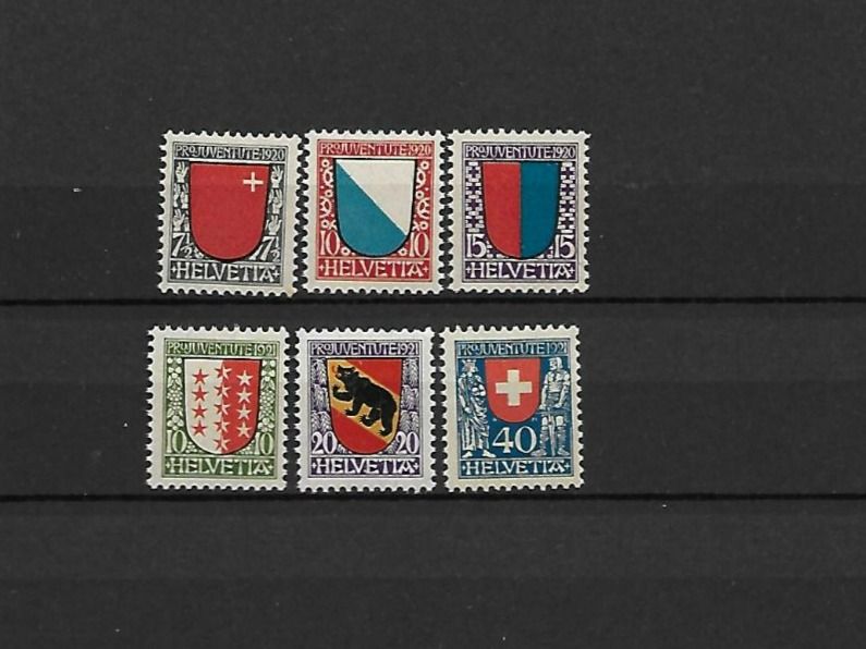 PJ ** 1920+1921 Kat: CHF 110.- (Neu (gemäss Beschreibung)) in Basel für CHF 8 – mit Lieferung ...