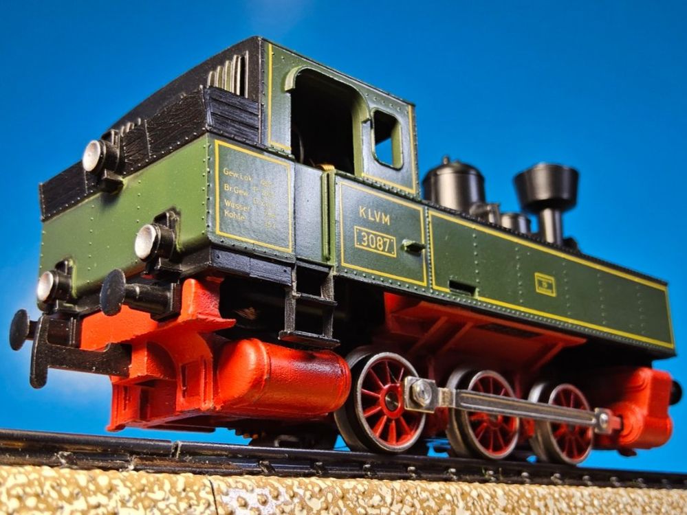 Märklin 3087 _ Dampf Lokomotive __ Länderbahn KLVM _ Spur H0 (Gebraucht ...