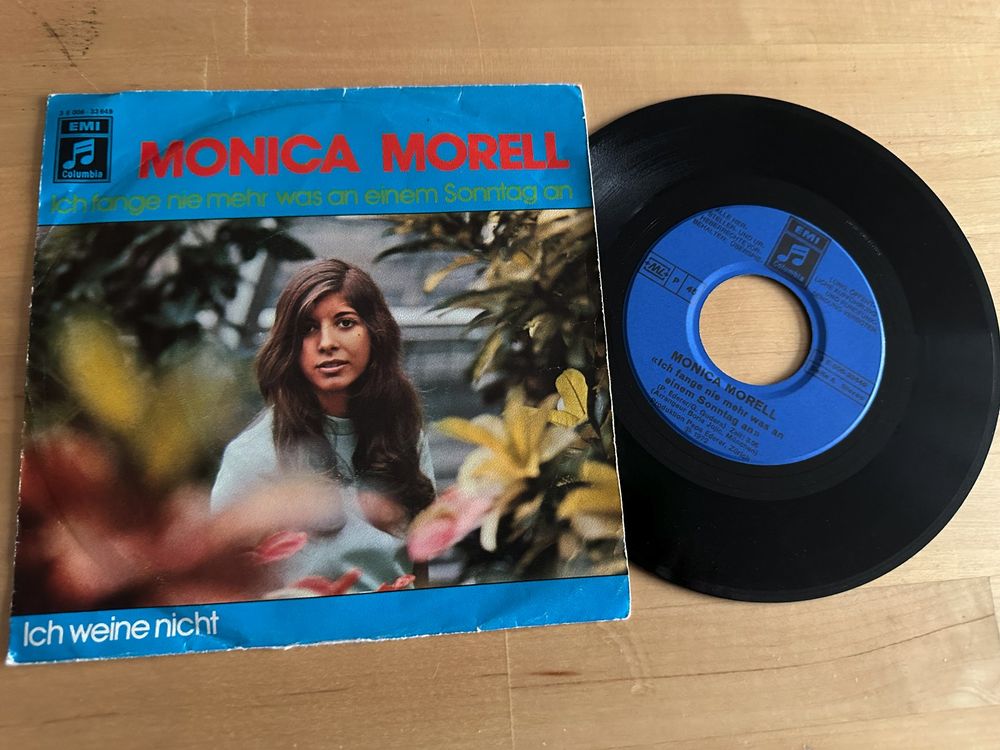 MONICA MORELL rare Pressung Ich fange nie mehr was SWISS (Gebraucht) in ...