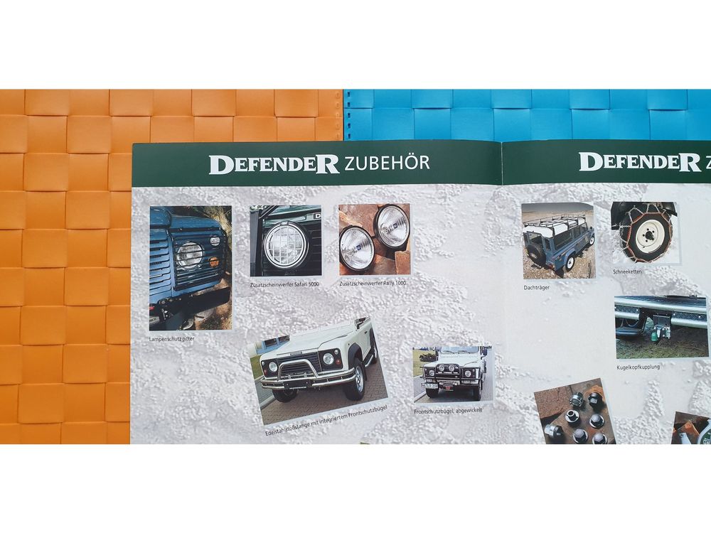 LAND ROVER DEFENDER - ACCESSORIES / ZUBEHÖR - Prospekt | Kaufen auf Ricardo