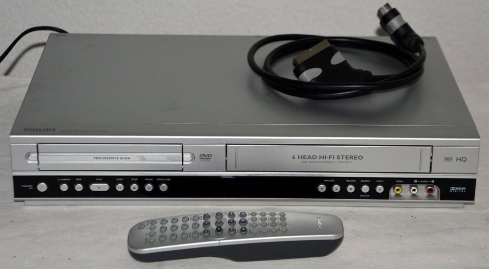 Combo DVD VHS Videorecorder Philips DVP3055V (Gebraucht) in Collonges ...