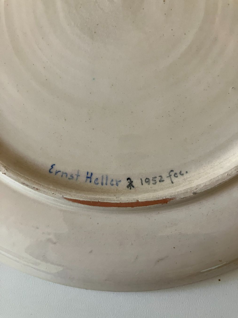 Wandteller Ernst Heller 1952, Basler Fasnacht Tambour (Gebraucht) in Basel für CHF 5 – mit ...